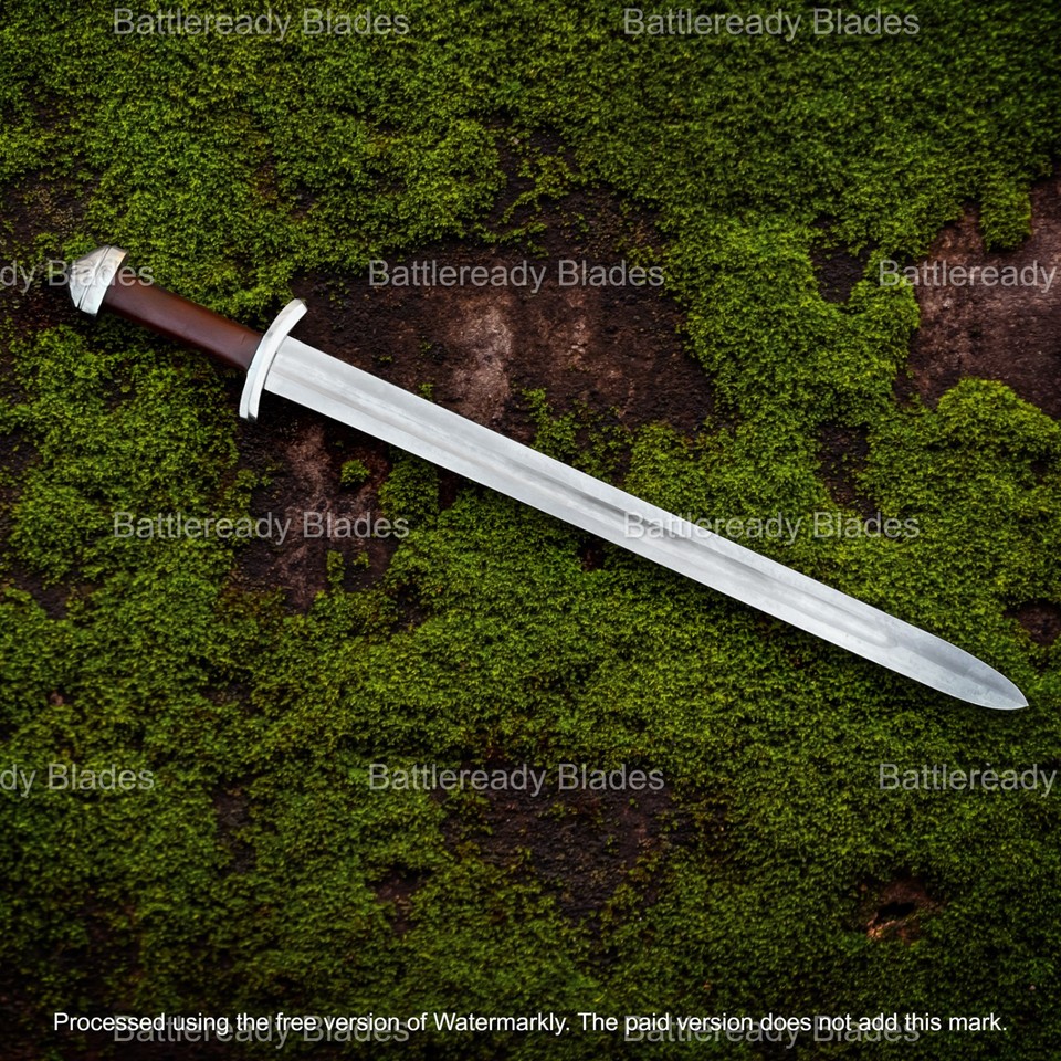 Hand Forged Medieval Knights Functional Sword, Battle Ready Razor Sharp ...