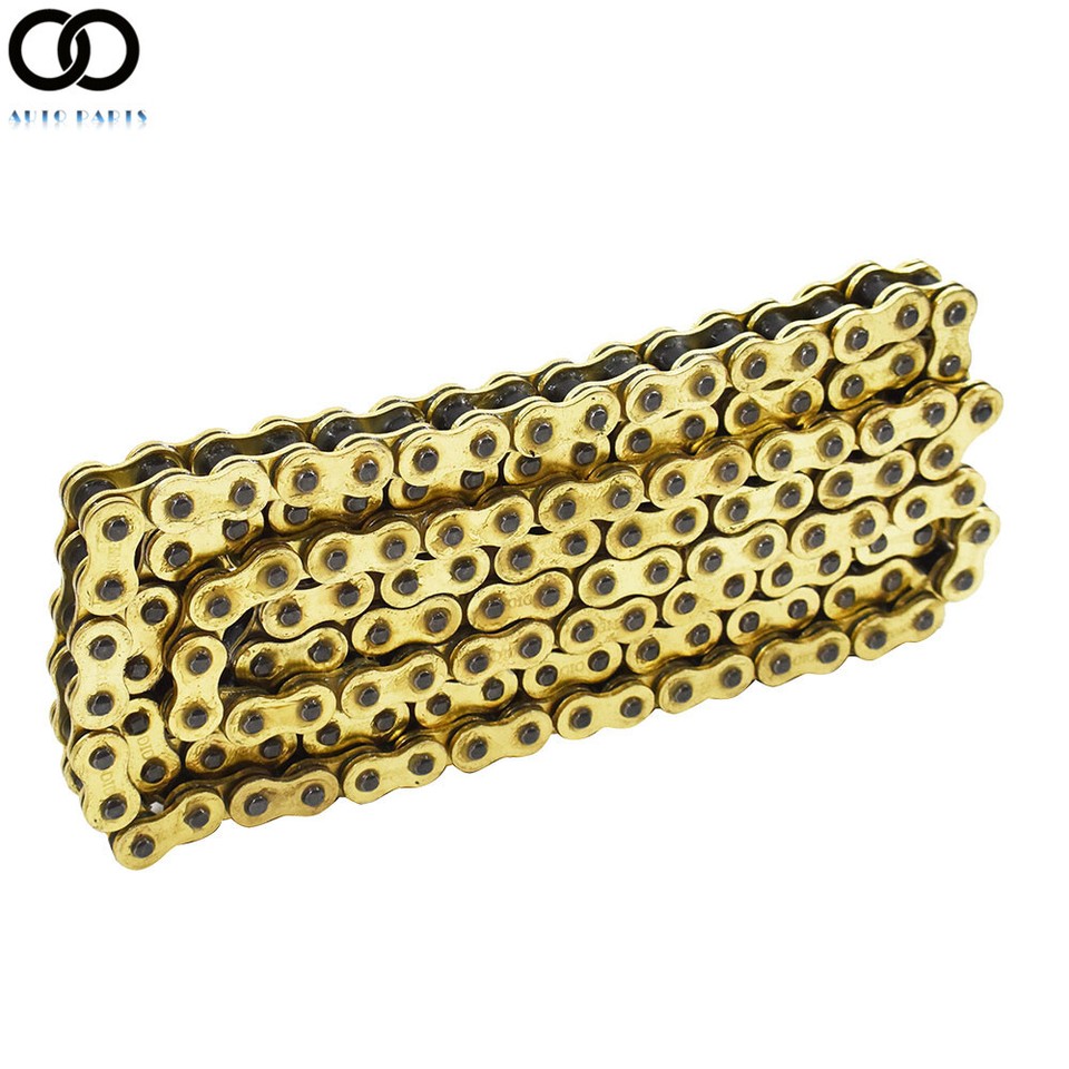 530-130 O-Ring Drive Chain Motorcycle 530 Picth 130 links Gold Color | eBay