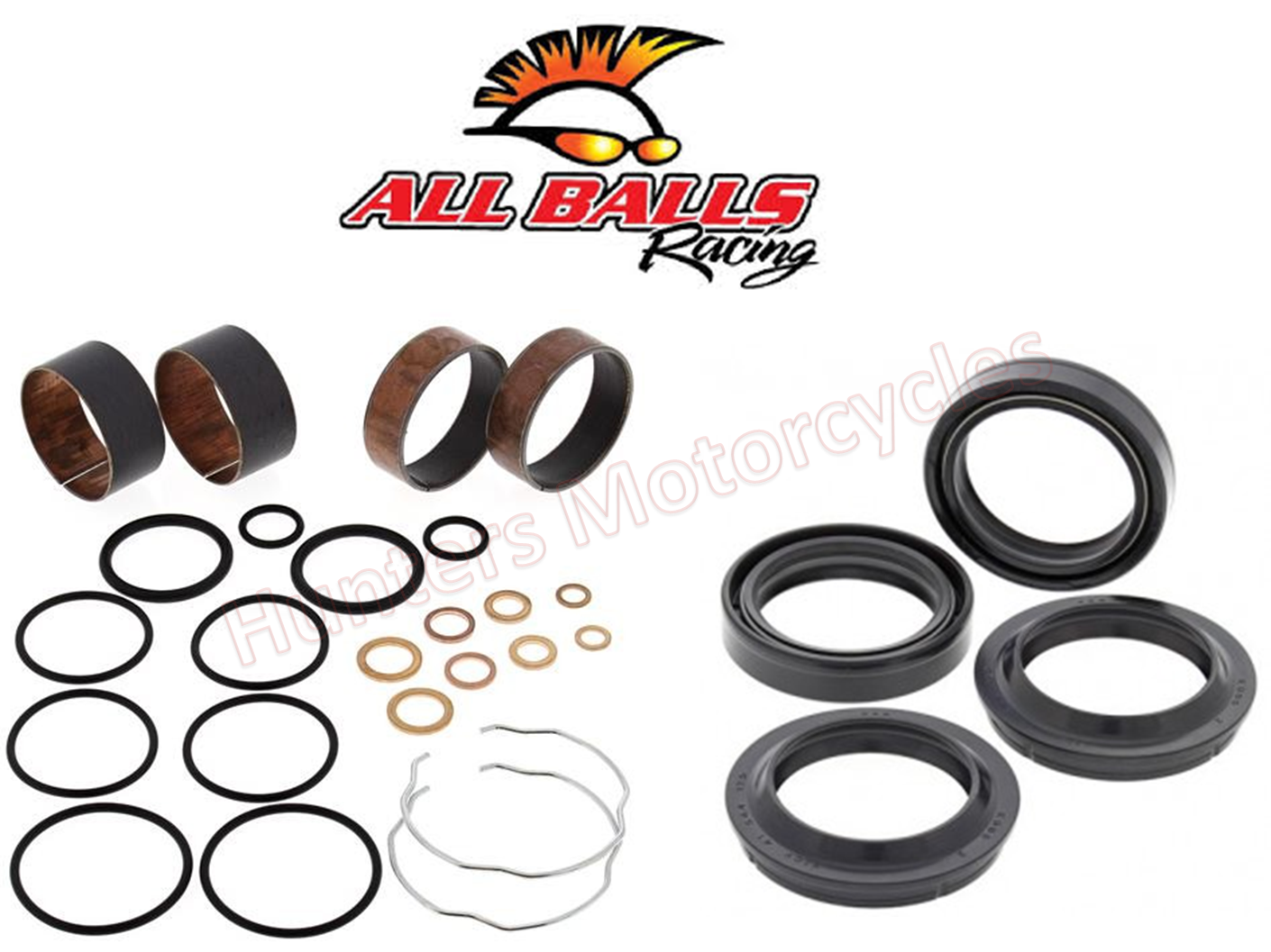 Suzuki SV650 (2003 to 2009) Front Fork Seals Dust Seals & Fork Bushes ...