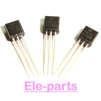 100 PCS L79L12 TO-92 79L12 LM79L12 Negative-Voltage Regulators ...