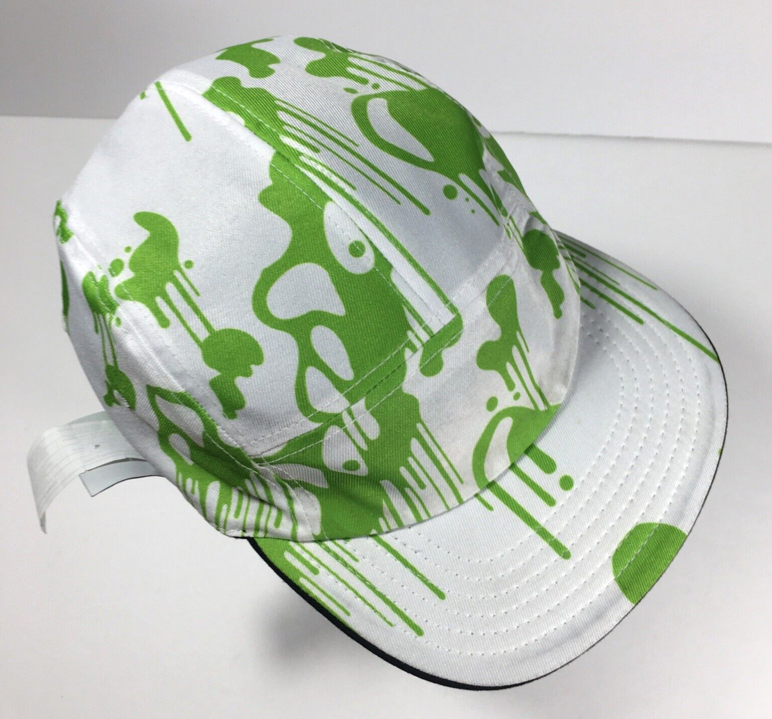 NICKELODEON REVERSIBLE SLIME CAMP CAP Adult HAT Black… - Gem