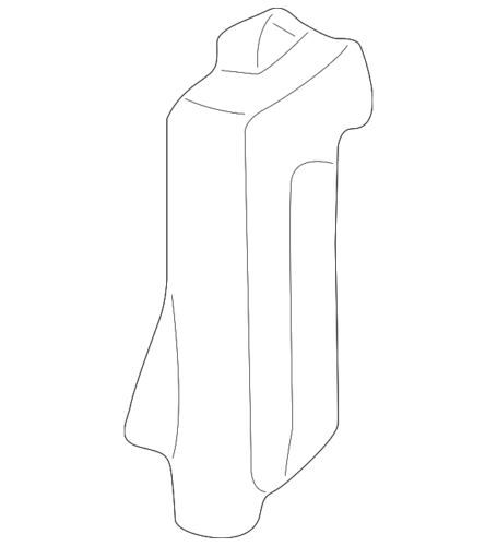 Genuine Honda Spacer R Rear Bumper 71598-S0X-A01 | eBay