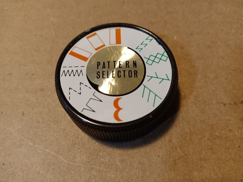 Vintage Carl's Tacony 860 Dial Sew Sewing Machine Pattern Selector Turn ...