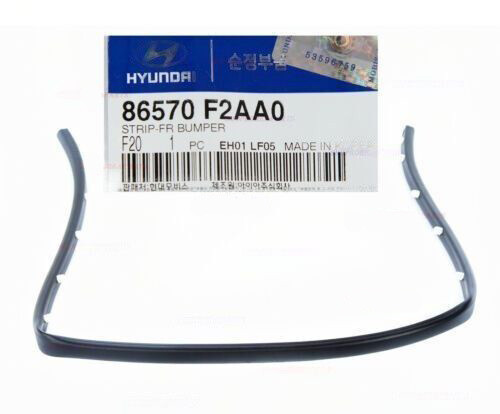 GENUINE 86570F2AA0 Strip Rubber Front Bumper for Hyundai ELANTRA SEDAN ...