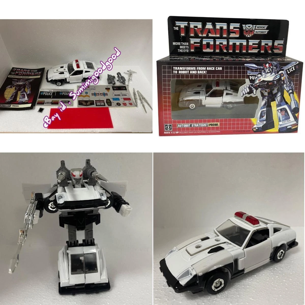 Prowl Transformers G1