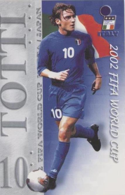 2002 Fifa World Cup - Francesco Totti #016 for sale online | eBay