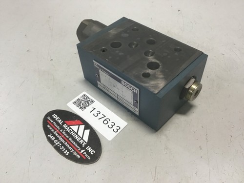 BOSCH Pressure Relief Valve 0 811 145 117 Used #137633 | eBay