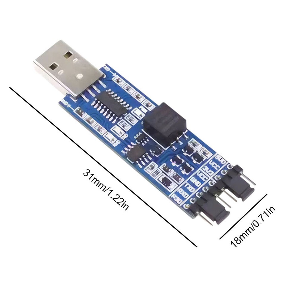 USB To TTL Converter Adapter FT232 CP2102 CH340 with Signal Isolation ...