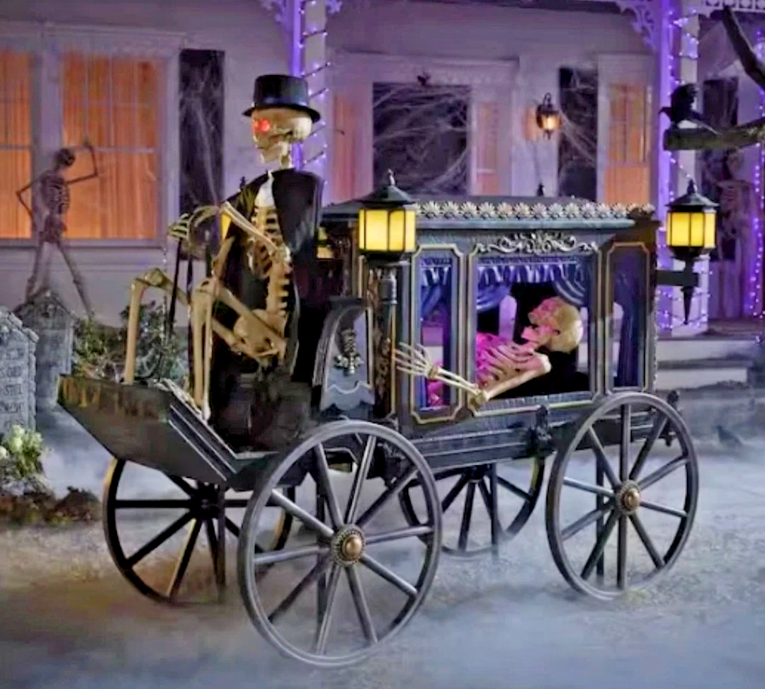 NEW Home Depot / Home Accents 5 Ft. Animated LED Hearse | eBay