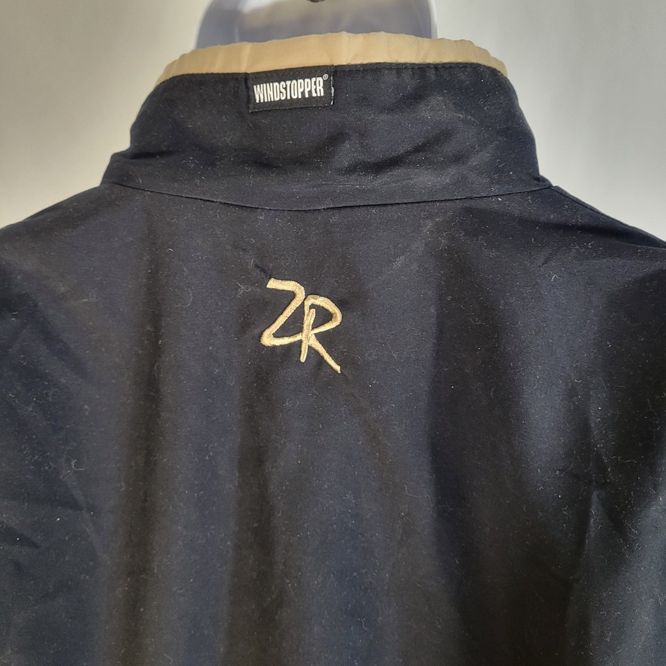 Zero Restriction Mens XL Jacket Black 1/4 Zip M3 Windstopper Golf ...