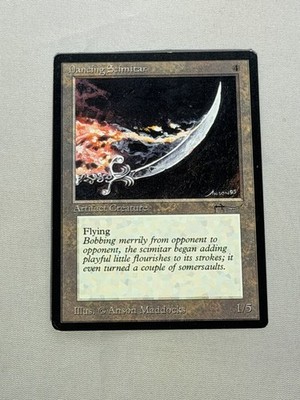 MTG Dancing Scimitar Arabian Nights Magic the Gathering | eBay