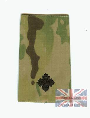 Pair Black on Multicam MTP 2nd Lieutenant RANK SLIDES | eBay