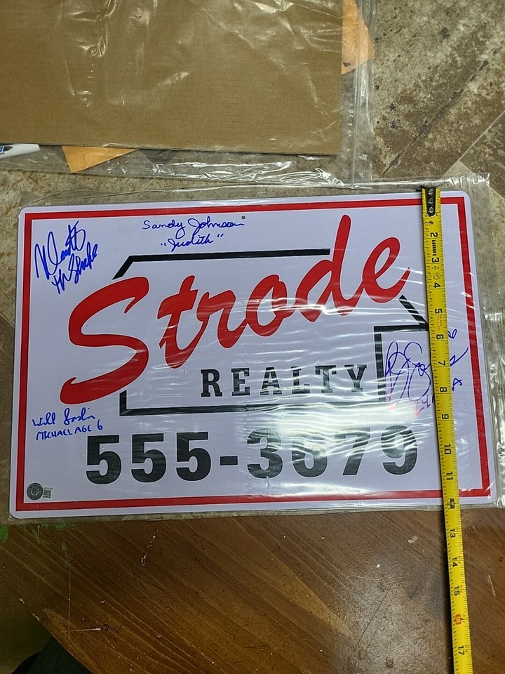 Signed Strode Realty Sign: Halloween 1978 - Johnson, Sandin, Soles ...