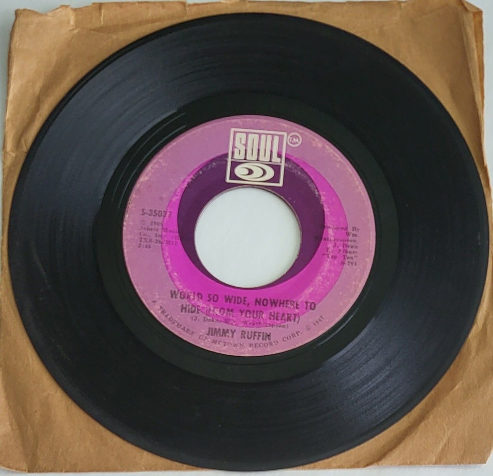 Jimmy Ruffin "Gonna Give Her All The Love I've Got/World So Wide ...