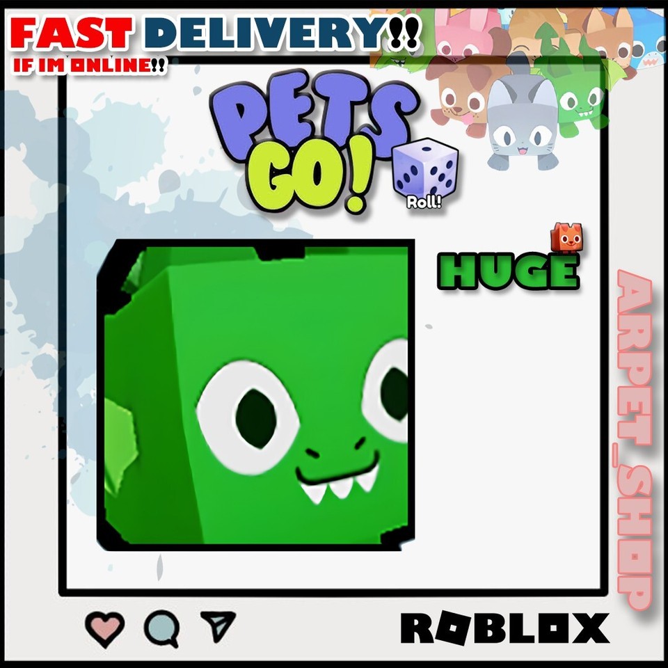 PETS GO - ROBLOX - PETS | HUGE | GEMS | ROBLOX PETS GO/PETS RNG | eBay