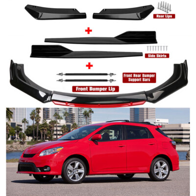 For Toyota Matrix Front Rear Bumper Lip Spoiler Splitter Diffuser Side ...