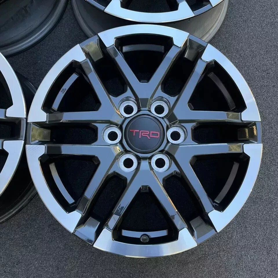 TOYOTA TACOMA TRD PT280-35240-F2 WHEEL CENTER CAP HUBCAP MATTE BLACK ...