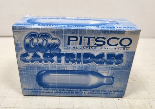 Pitsco 8 Gram CO2 Cartridges for Dragster Model vehicles Pack of 10 | eBay