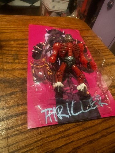 Custom Michael Jackson Thriller Skeleton Warriors Ghoul Figure One Of A ...