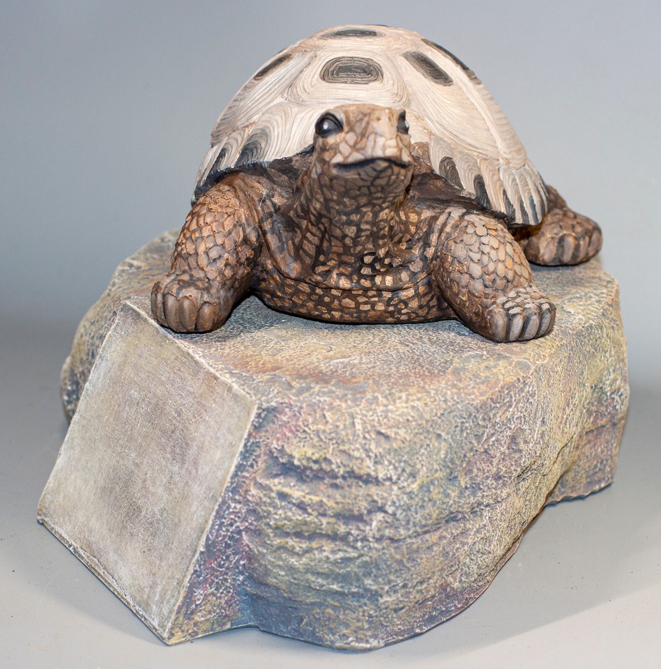 Pet Urn Turtle Ashes Unique Memorial Stone Sculpture Animal Grave ...