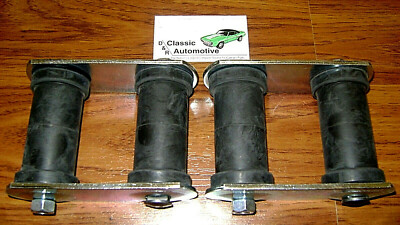 Leaf Spring Rear Shackles Pair 62-69 Chevy II 2 Nova (shackles Bushings ...