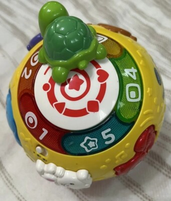 VTech Wiggle and Crawl Ball Toy - VT8162 Moves, Rolls, Talks, Sings ...
