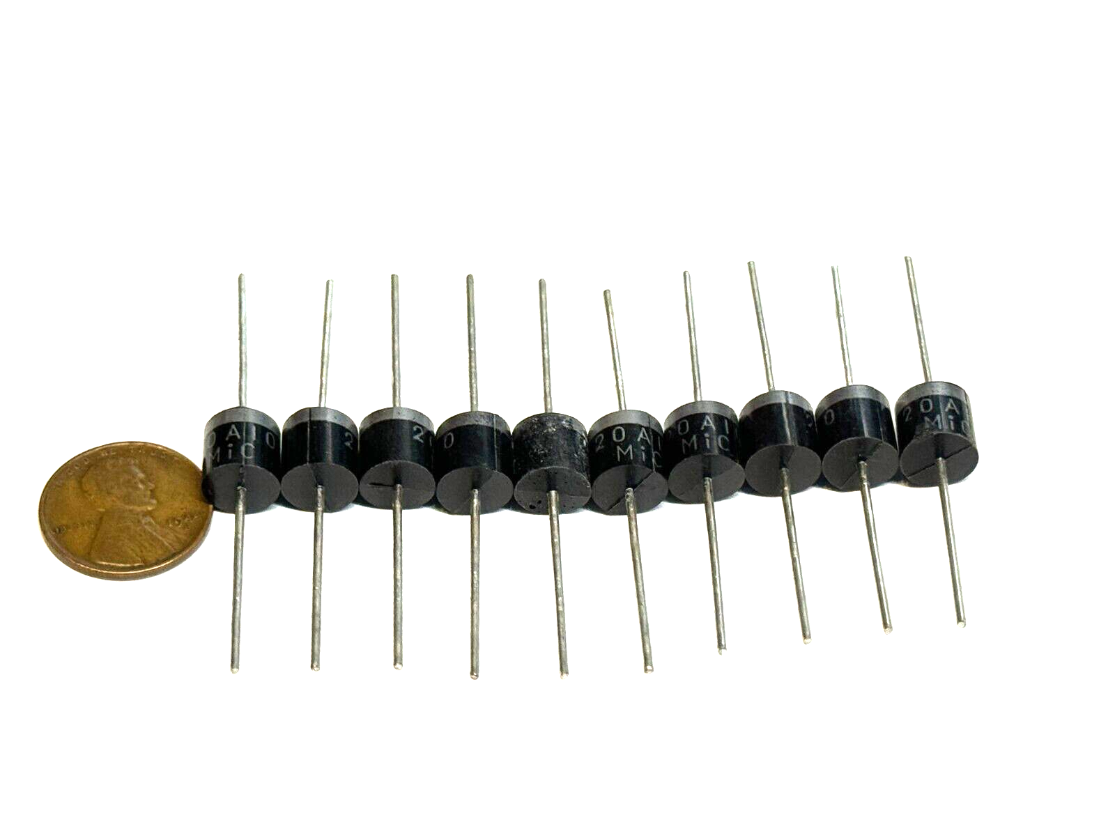10 Pieces Diode 20a 1000v rectifier axial 20 amp bridge 1kv 20A10 solar ...