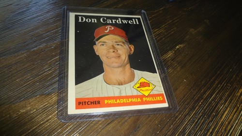 1958 TOPPS # 372 DON CARDWELL BASEBALL CARD | eBay