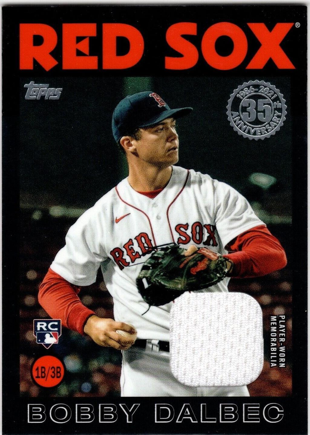 2021 Topps - 1986 Topps Baseball Relics Series 2 Bobby Dalbec #86BR-BD ...