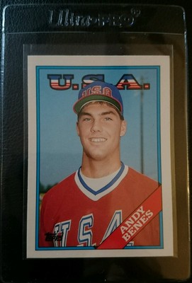 1988 TOPPS TRADED #14T ANDY BENES ROOKIE CARD RC TEAM USA MINT | eBay