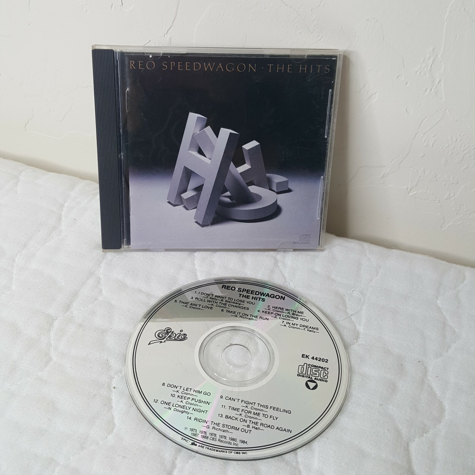 REO Speedwagon The Hits CD Audio Music CD 1988 | eBay