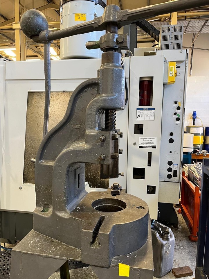 Fly Press. Sweeney Blocksidge No. 6 Fly Press On Metal Stand | eBay UK