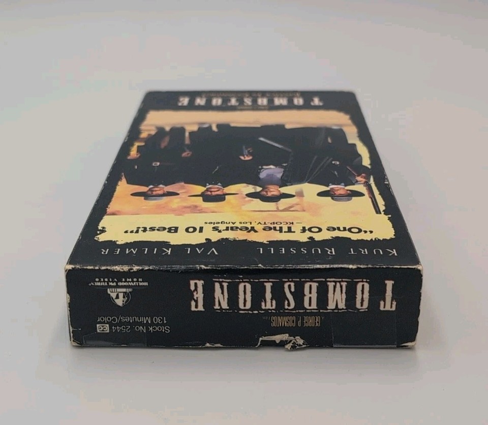 Tombstone (VHS, 1994) Kurt Russell Val Kilmer ^^ Buy 2 Get 1 Free ...