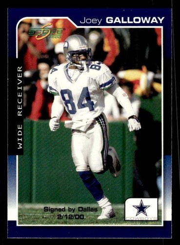 Joey Galloway Dallas Cowboys 2000 Score #50 | eBay