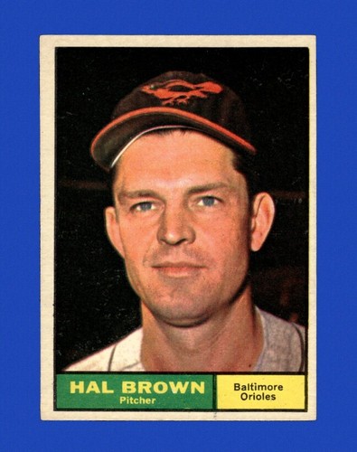1961 Topps Set-Break #218 Hal Brown EX-EXMINT *GMCARDS* | eBay