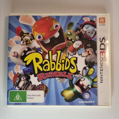 Rabbids Rumble *Complete* 3DS (PAL, 3DS, 2012) | eBay Australia