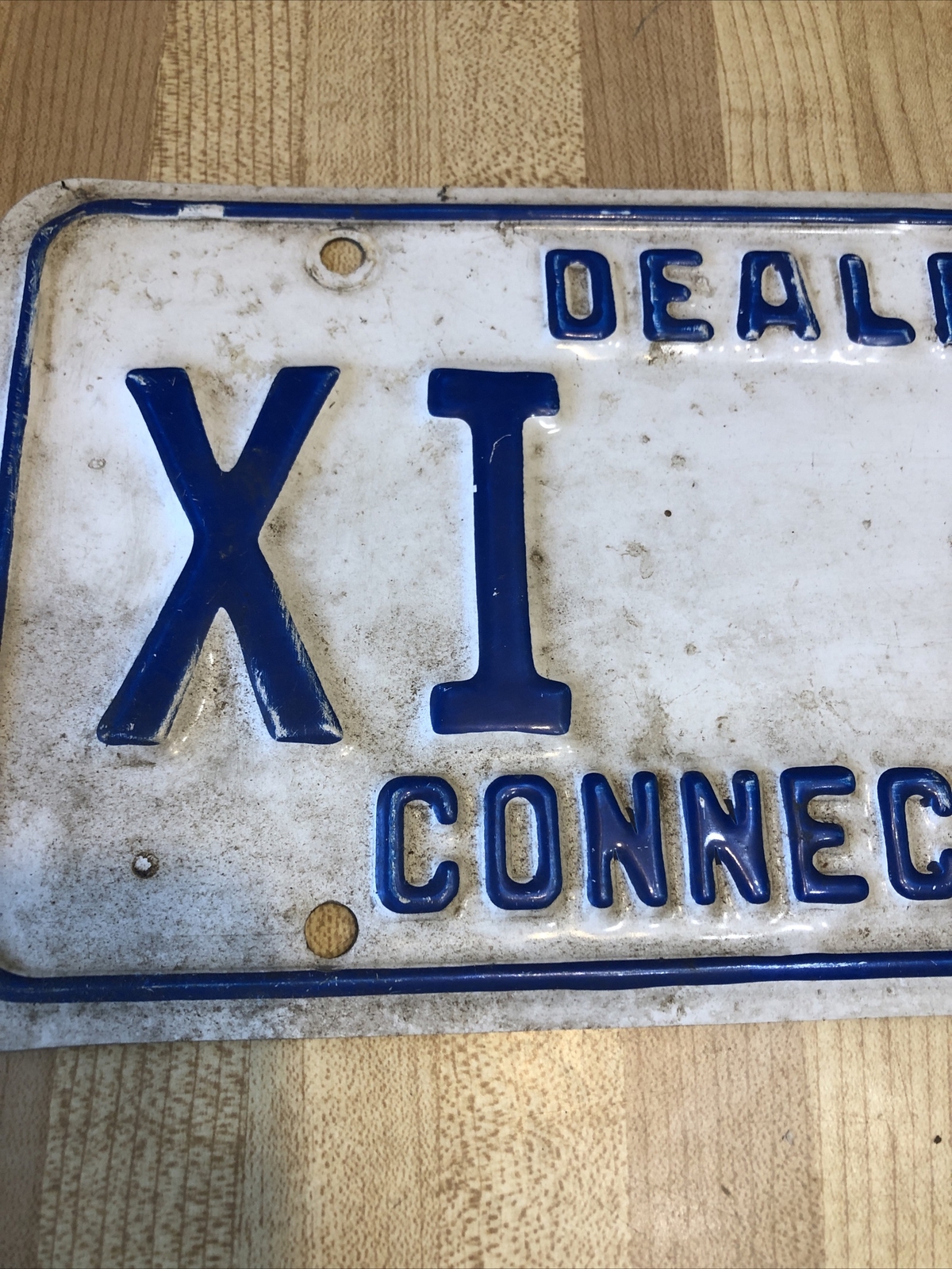 1971 Connecticut Dealer License Plate XI 72 | eBay