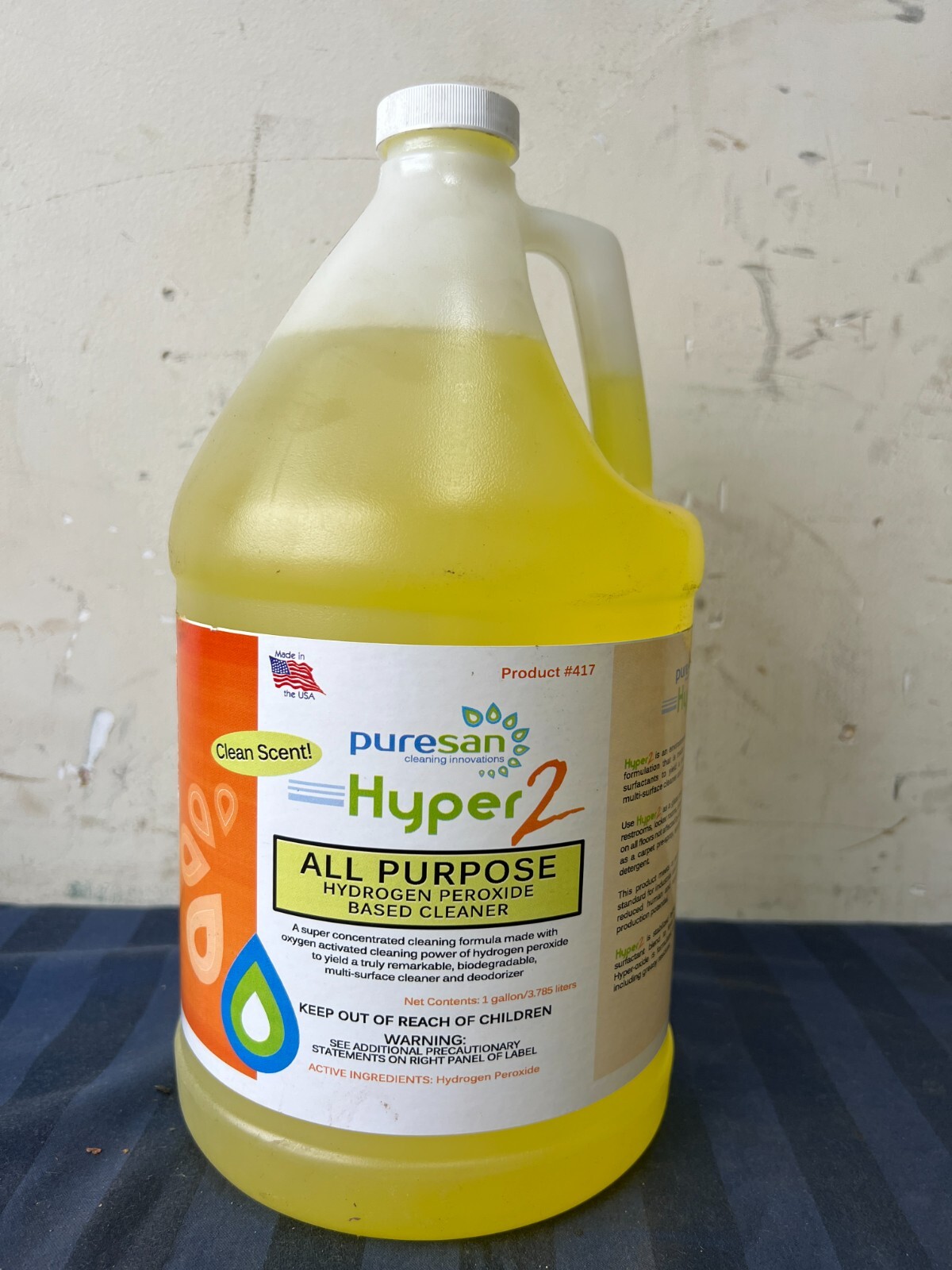 Puresan Hyper 2 Hydrogen Peroxide All Purpose Cleaner Clean Scent 1 ...