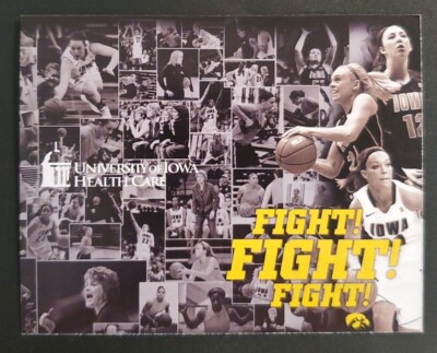 Iowa Hawkeyes Women's Basketball Pocket Schedule 2012 2013 Jaime Printy ...