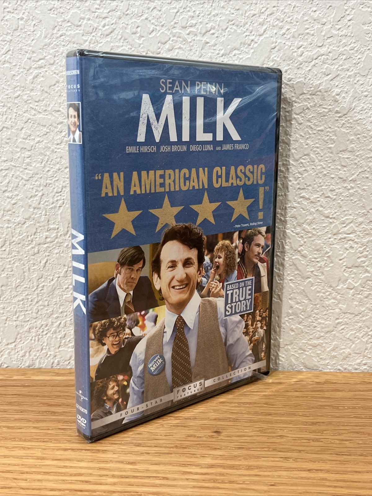 Milk (DVD, 2008) Sean Penn Emile Hirsch Diego Luna James Franco SEALED ...