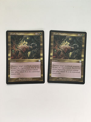 MTG: Magic The Gathering x2 Death Mutation Free Combine Shipping! | eBay