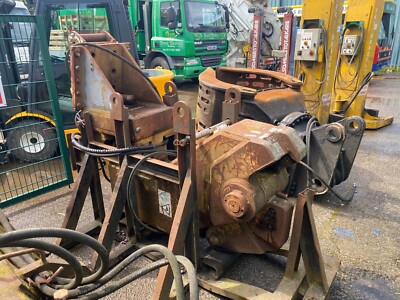 Rail cracker, shear , scrap, excavator | eBay UK