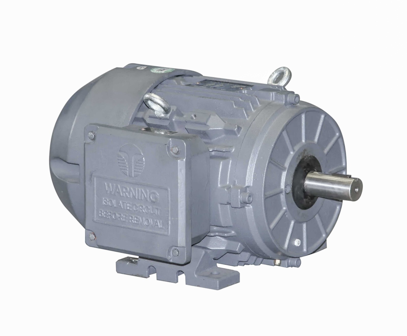 Techtop GR3-CI-TF-143T-4-B-D-1 Motor 1 HP 1800 Rpm 3-PH 230/460 Volt ...