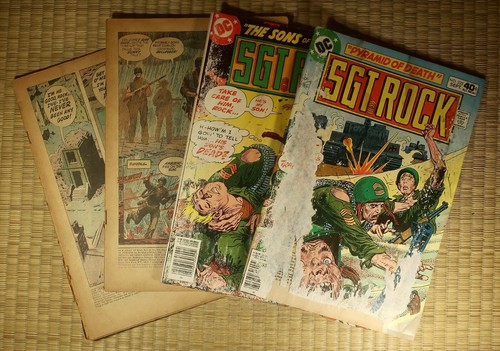 DC Comics / Sgt. Rock / Nos. 221, 239, 331, 332 / 1970, 1971, 1979 | eBay