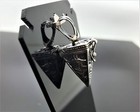 Egyptian Pyramid Locket Pendant STERLING SILVER 925 Anubis Great Sphinx ...