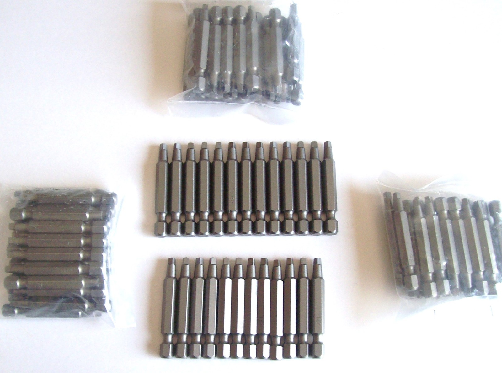 50 GOLIATH INDUSTRIAL 2" ROBERTSON R2 SQUARE SCREW DRIVER DRILL BITS ...