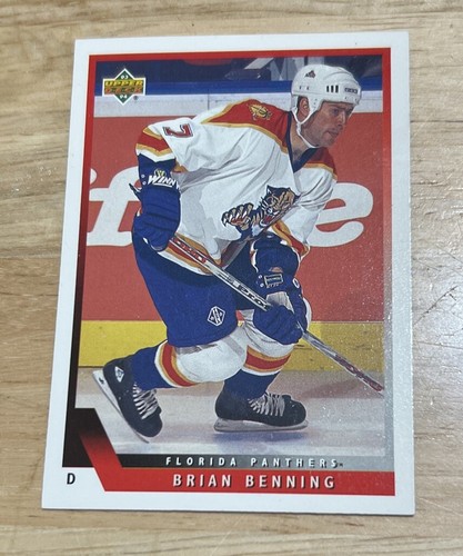 Upper Deck Brian Benning Florida Panthers Hockey Card #496 | eBay