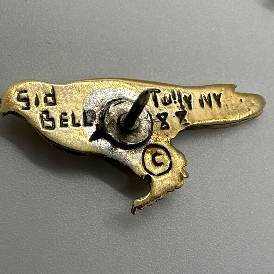 Sid Bell 14k Falcon Tie Tack/pin Extremely RARE!! Signed Hand Crafted w ...