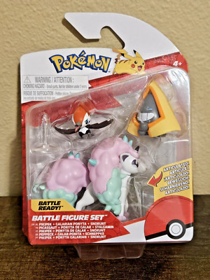 2023 Pokemon Battle Ready! Battle Figure Set Pikipek Galarian Ponyta ...