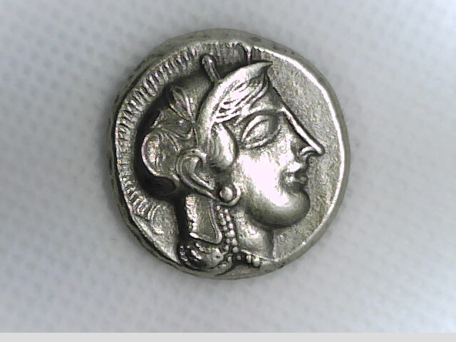 Greek Greece Attica Athens Owl coins Athena Corinthian Helmet Repro ...